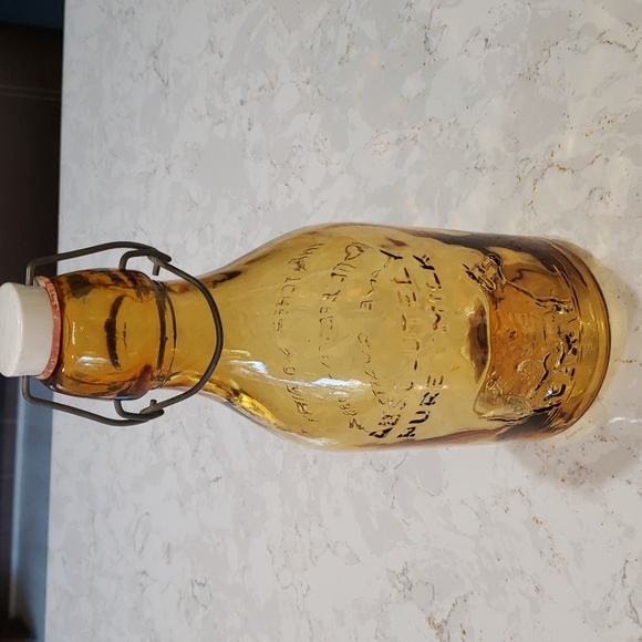 Other | Vintage Thatchers Dairy Amber Milk Bottle | Poshmark